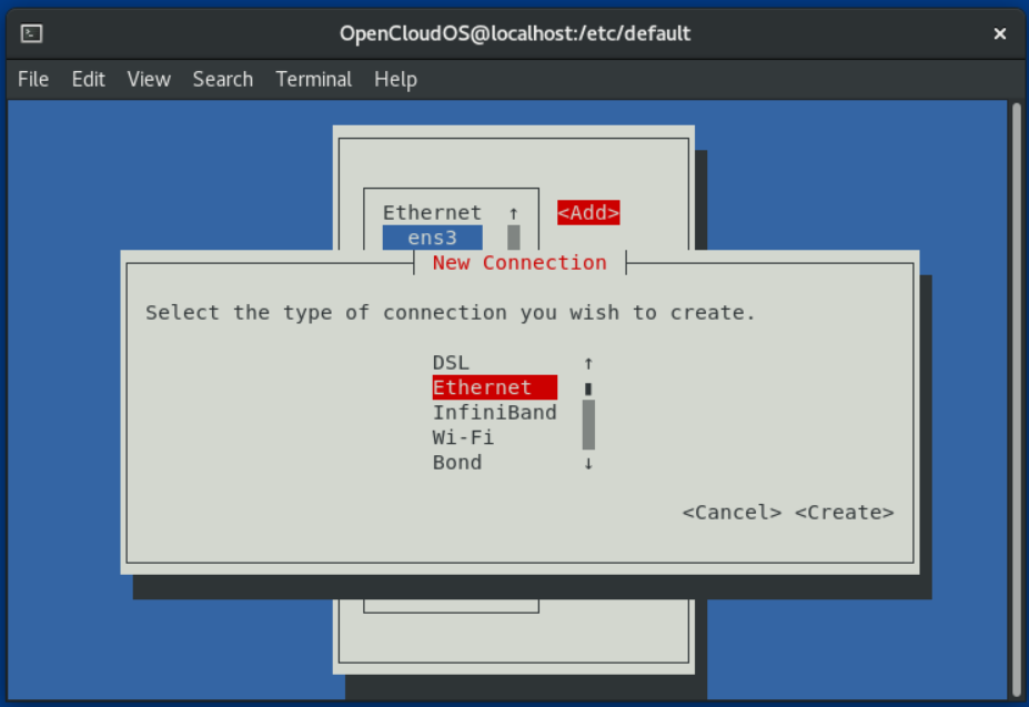 网络使用指南 - OpenCloudOS Documentation